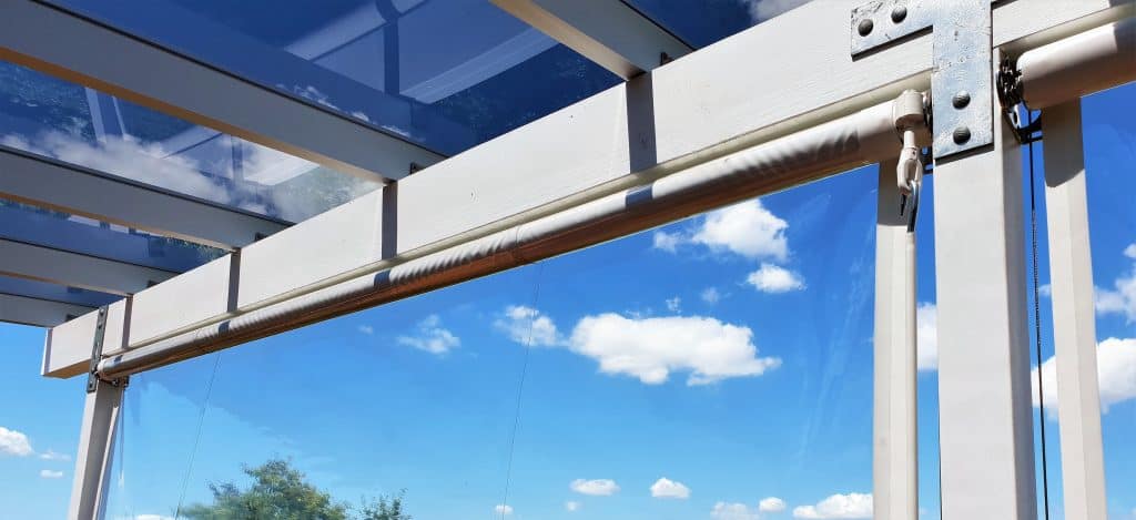 Cafe Screen - Drop Down Outdoor Screens | SunGuard