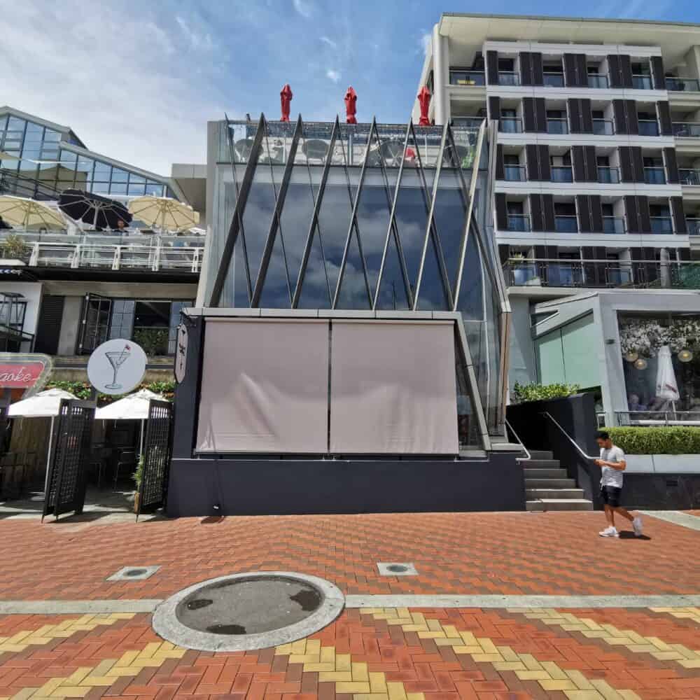 Cafe Screen - Drop Down Outdoor Screens | SunGuard