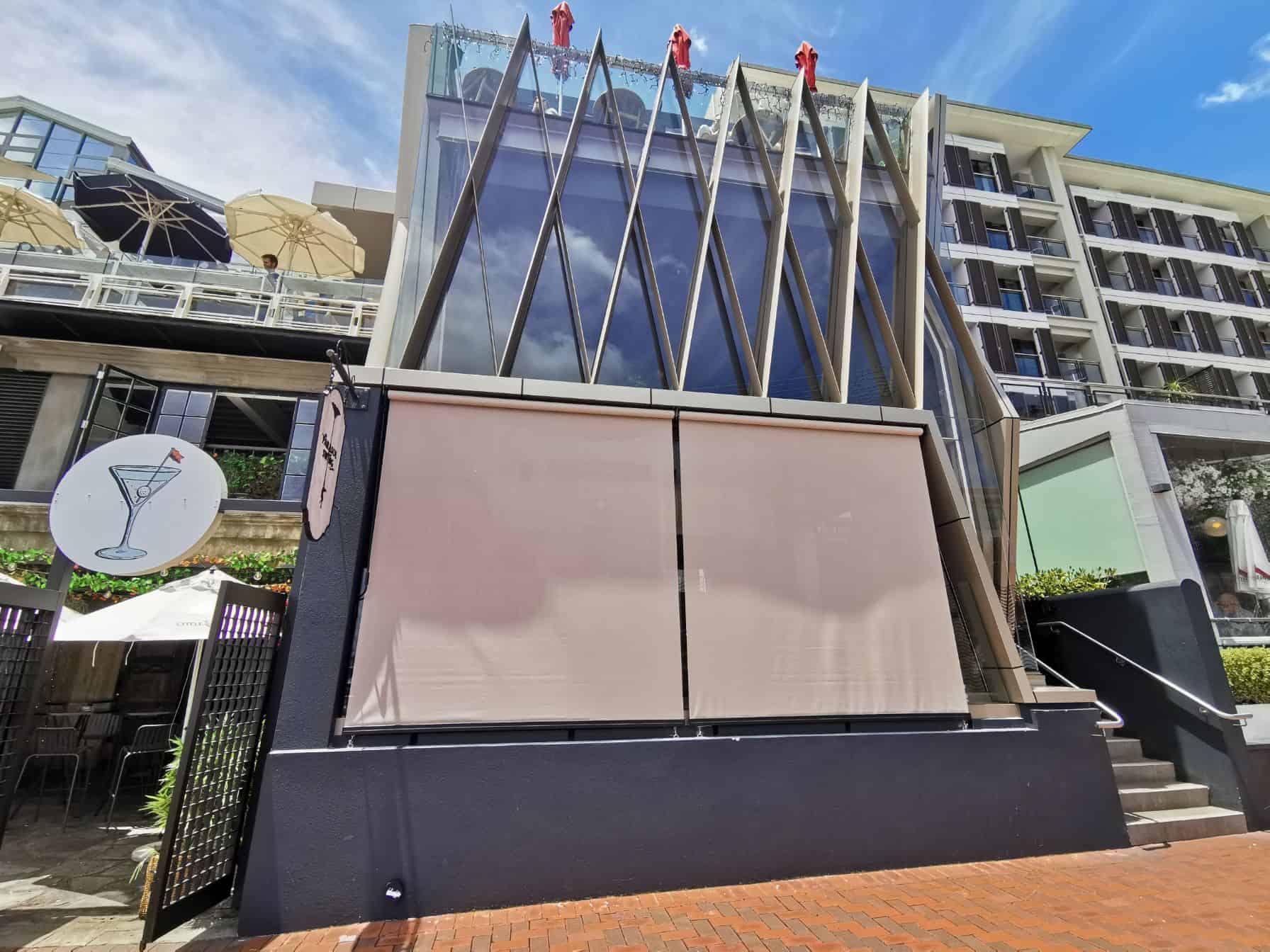 Omni Screen - Drop Down Outdoor Screens | SunGuard