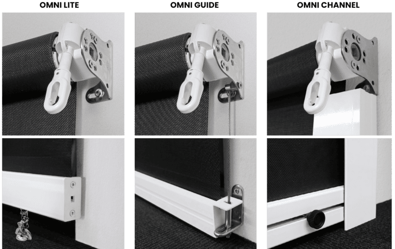 Omni Screen - Drop Down Outdoor Screens | SunGuard