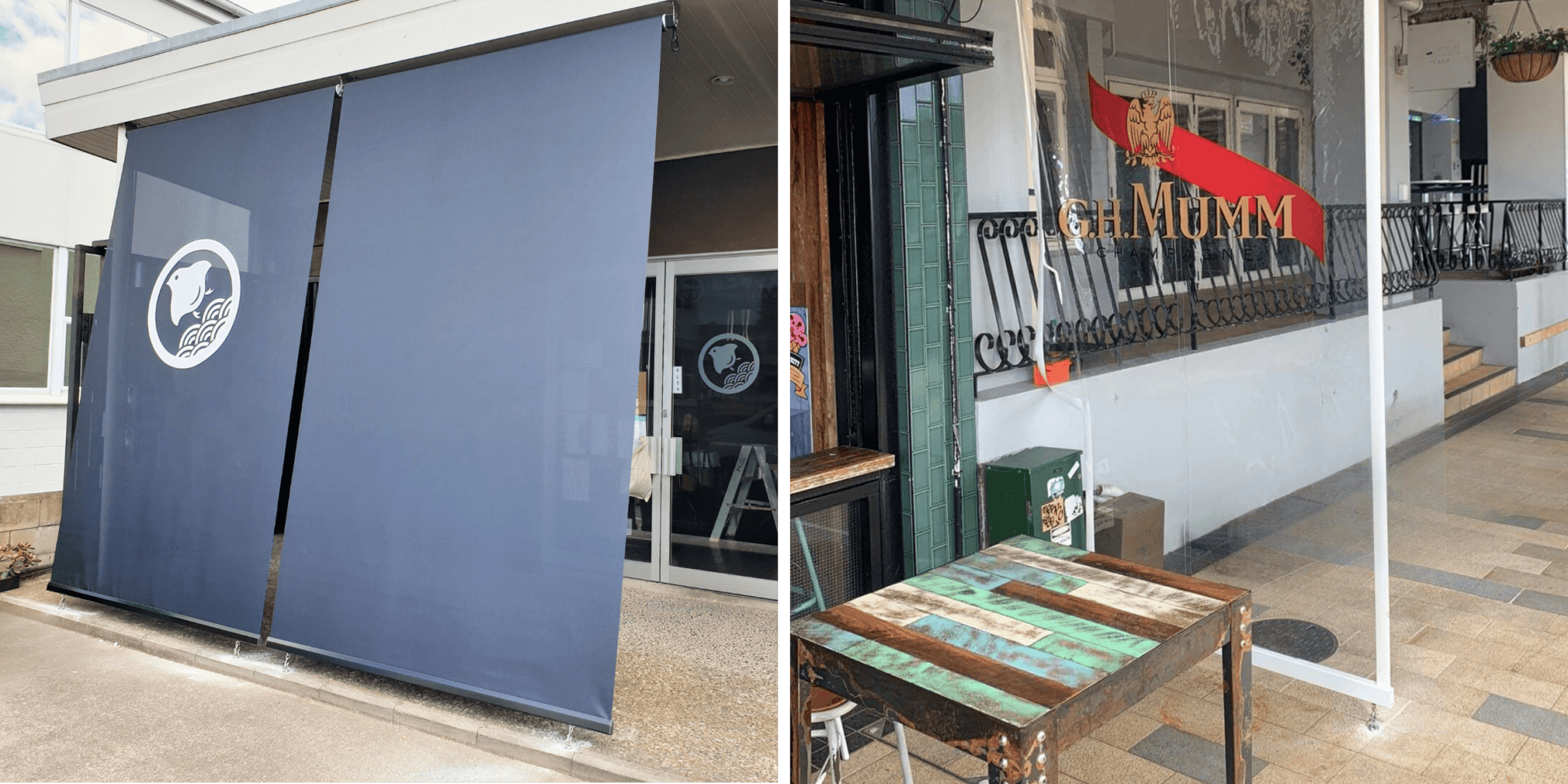 Omni Screen - Drop Down Outdoor Screens | SunGuard