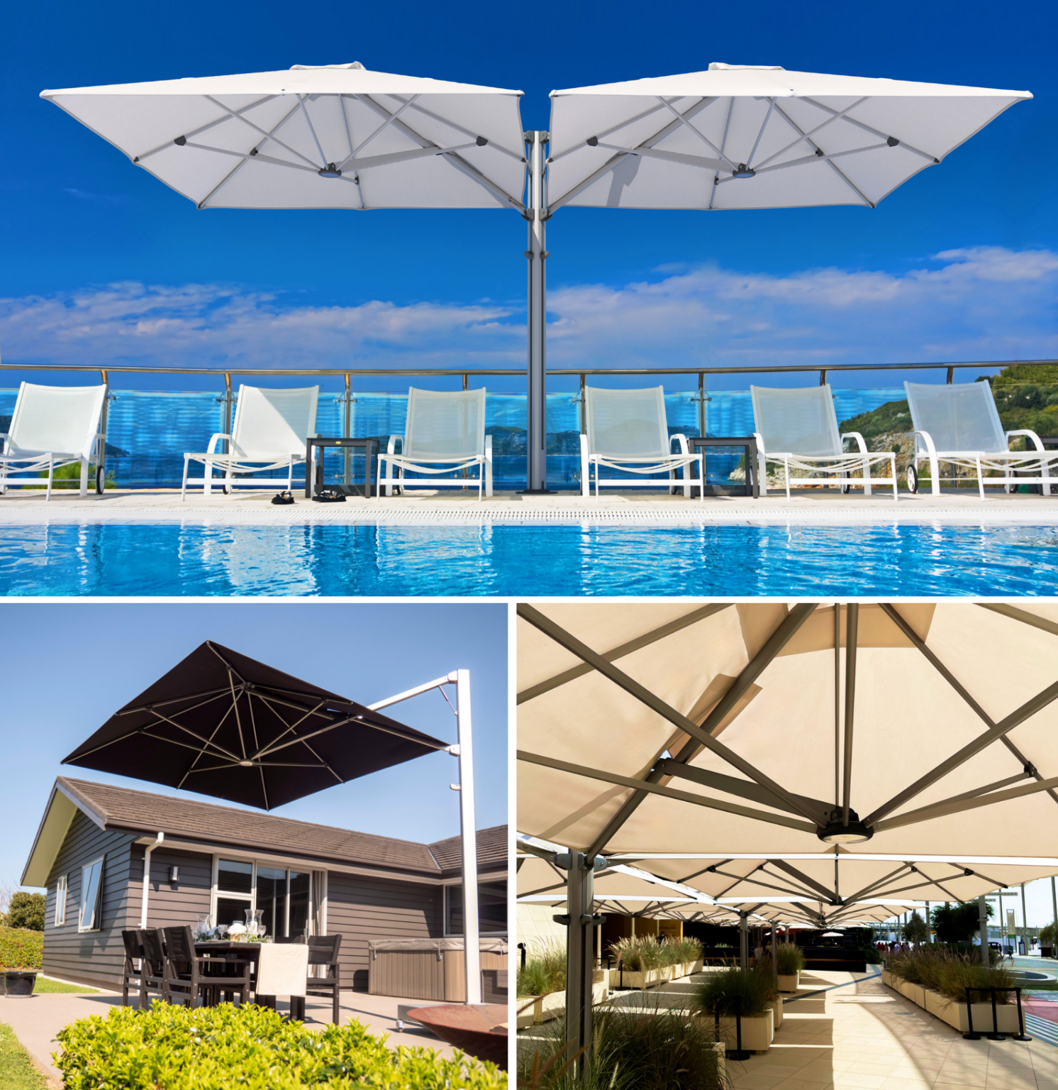 Serenity™ & Unity™ Umbrellas Auckland - Shadowspec NZ