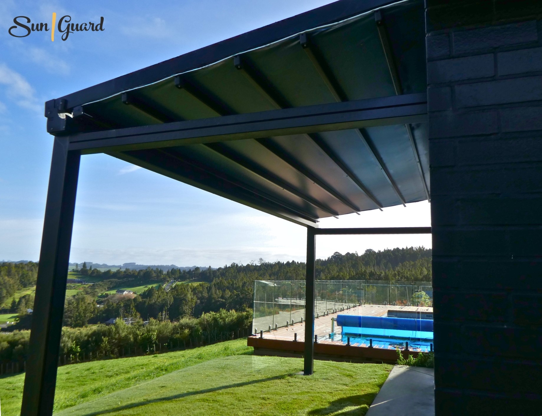 Omega Pergola Retractable Roof Auckland | SunGuard
