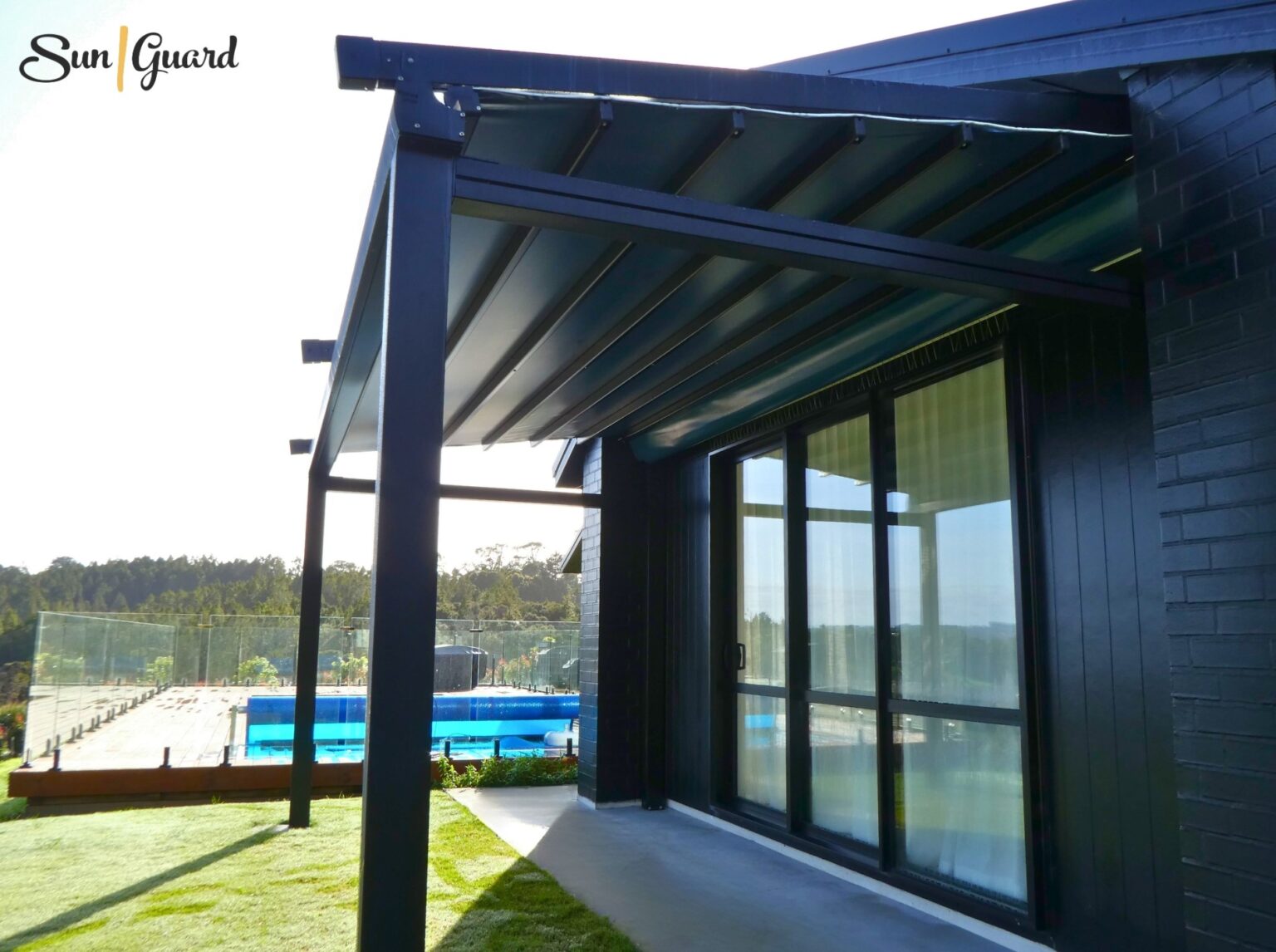Omega Pergola Retractable Roof Auckland | SunGuard