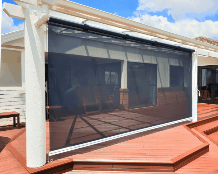 Omni Screen - Drop Down Outdoor Screens | SunGuard